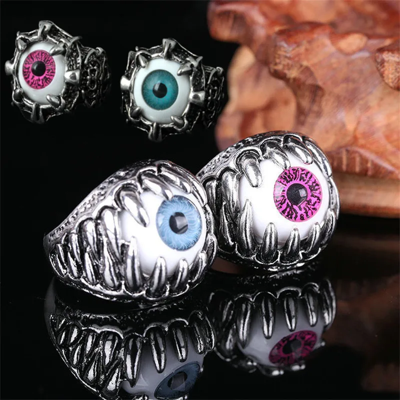 Retro-Evil-Spirit-Skull-Eye-Ring-Men-s-Domineering-Punk-Devil-s-Eye ...