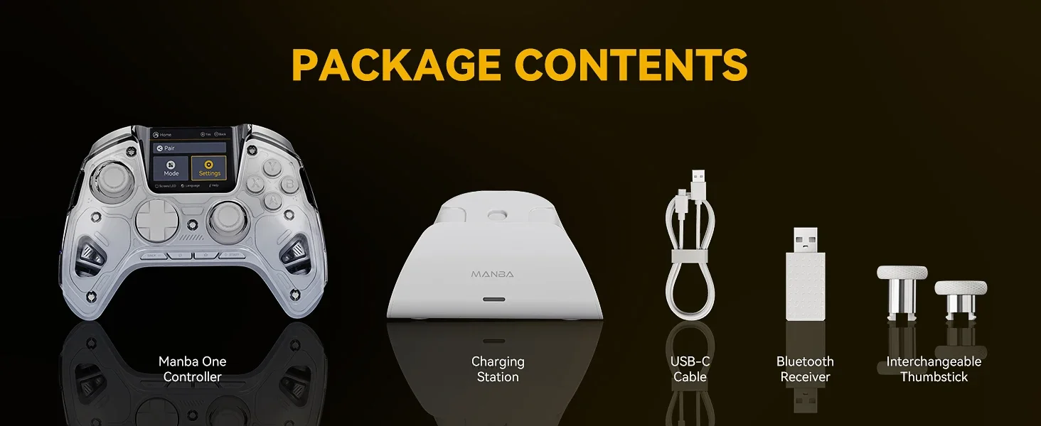 Mamba One V2 Wireless Gaming Controller for Switch/PC/iOS/Android Hall ...