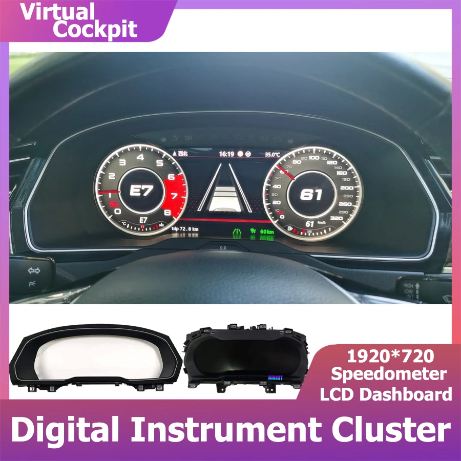 Cockpit-Virtual-Digital-12-3-Instrumento-Cluster-Veloc-metro-Painel ...