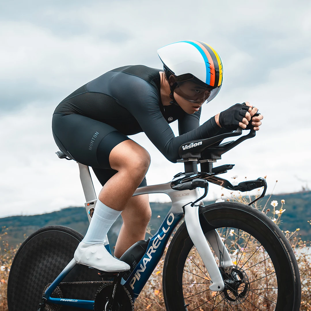 Sunrimoon TT-86 Thor Breaking Wind Helmet Triathlon TT Helmet Road Time ...