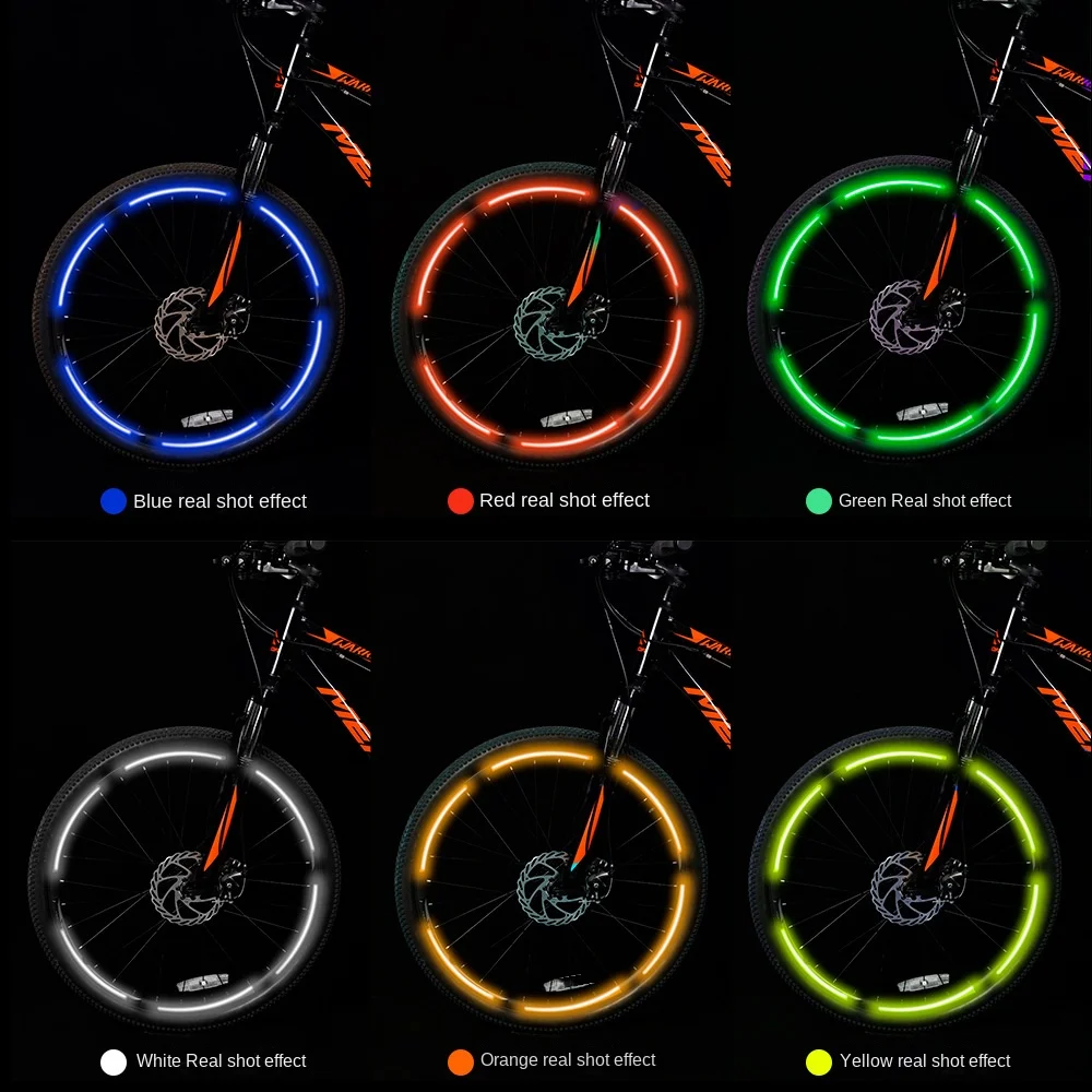 1Pc-Bicycle-Tire-Reflective-Sticker-Wheel-Spokes-Tubes-Strip-Safety ...