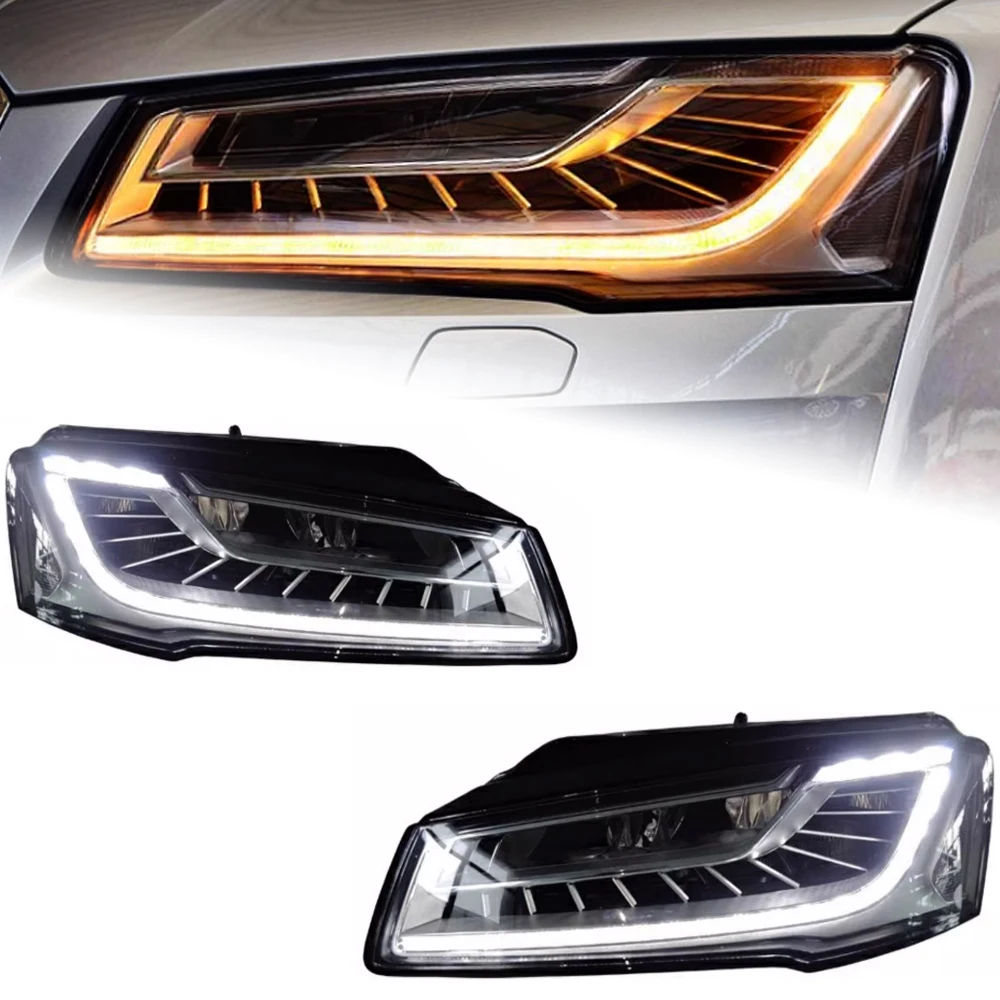 AKD-Car-Accessories-Head-Lamp-for-Audi-A8-Headlights-2011-2017-A8L-LED ...