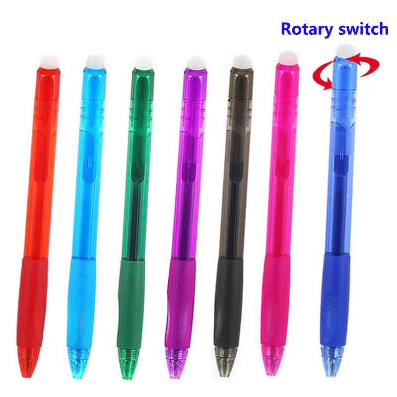 0-7-0-5mm-Erasable-Pen-Refill-Blue-Black-8-Color-Ink-Stationery ...
