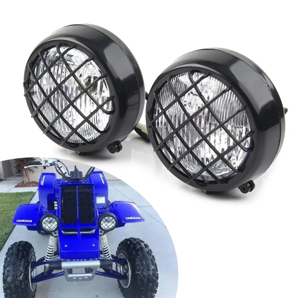 Front Head Light Lamp Headlight For 70cc-150cc 4 Wheeler Quad Dirt Bike ...
