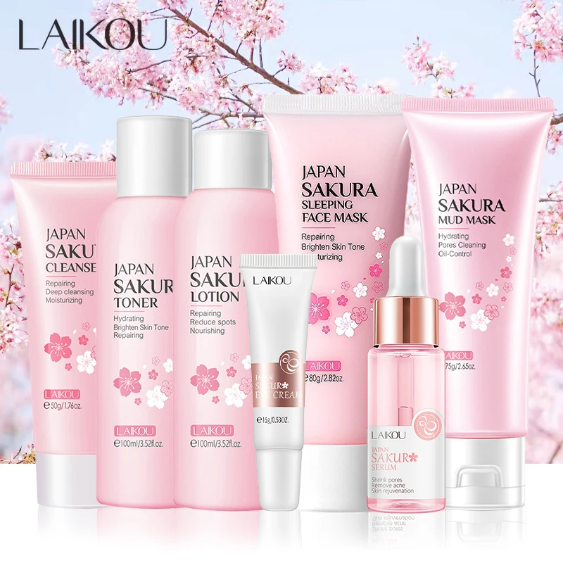 Sakura-Kit-de-productos-faciales-para-el-cuidado-de-la-piel-limpiador ...