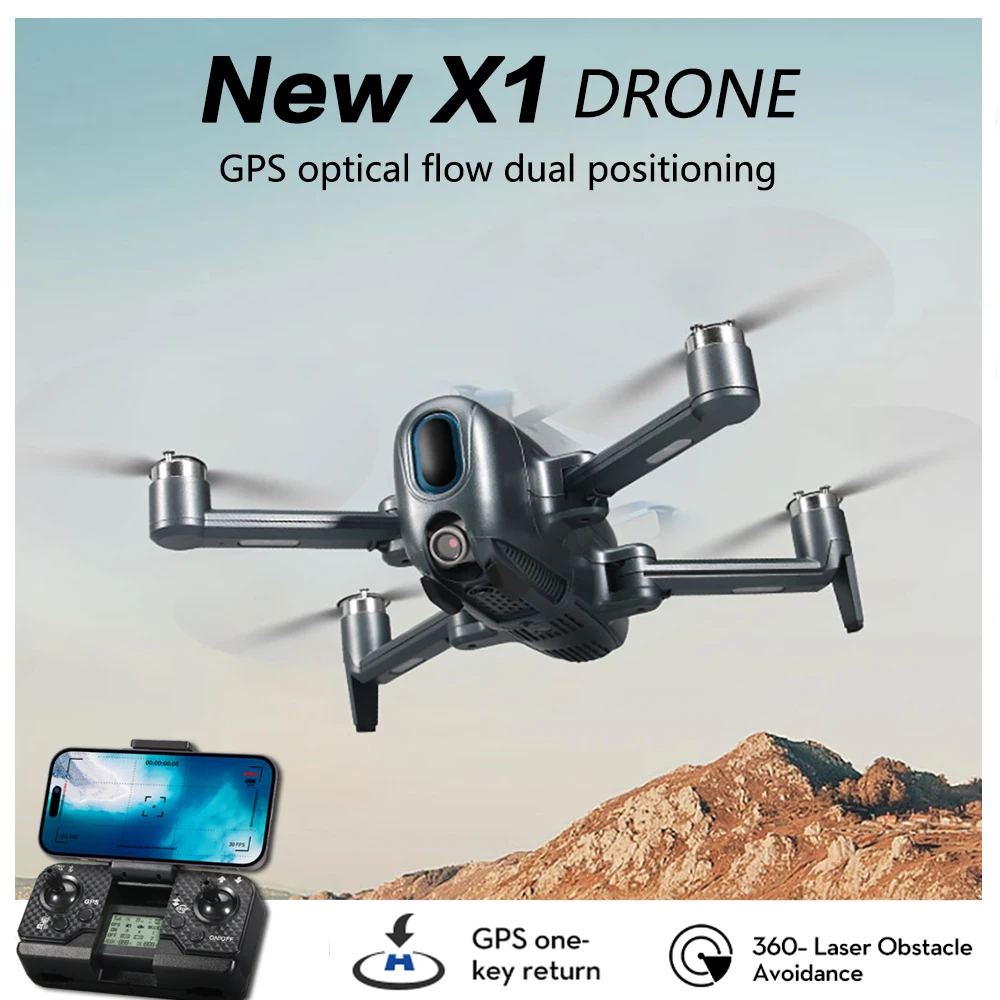 Professional-X1-drone-ESC-3-axis-lens-control-aircraft-GPS-360 ...