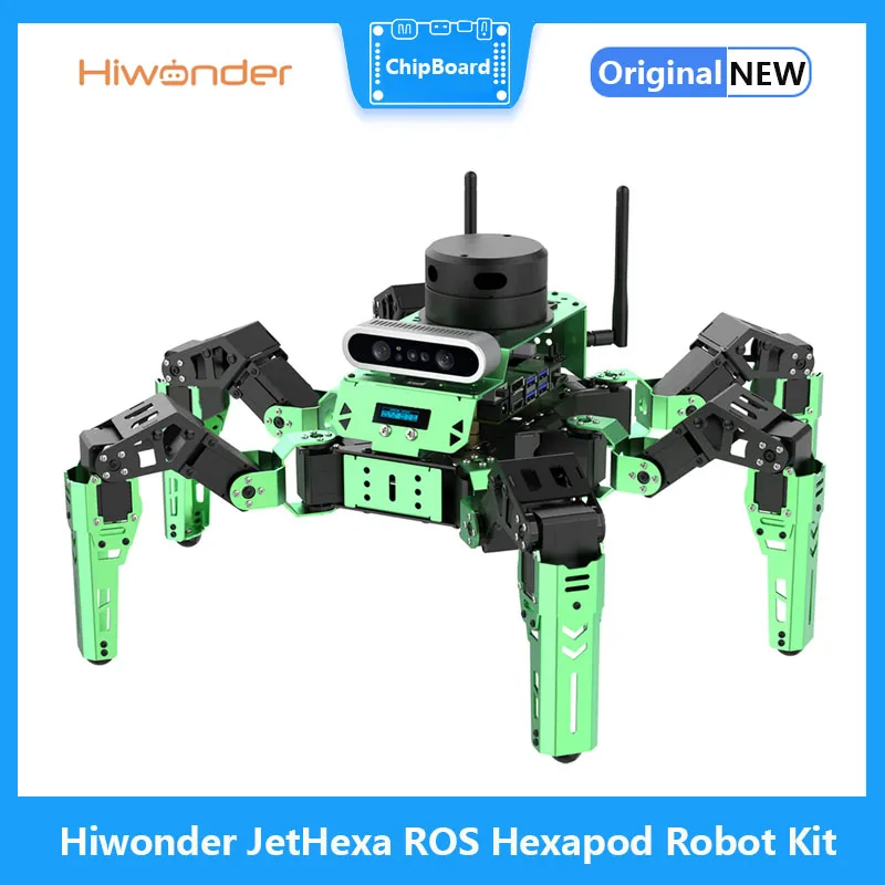 Hiwonder-jehesta-ROS-Kit-Robot-Hexapod-bertenaga-oleh-Jetson-Nano-dengan-kamera-kedalaman-Lidar ...