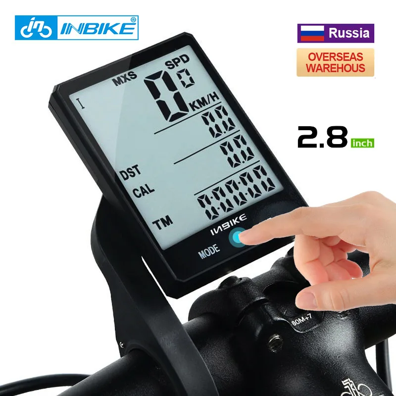 INBIKE-Wireless-Bike-Computer-Speedometer-Odometer-Wired-Rainproof ...