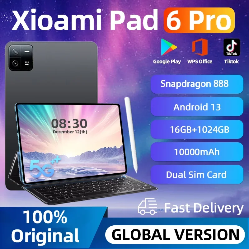 Global-Version-11-Inch-Original-Xioami-Pad-6-Pro-Tablet-HD-4K-Android ...