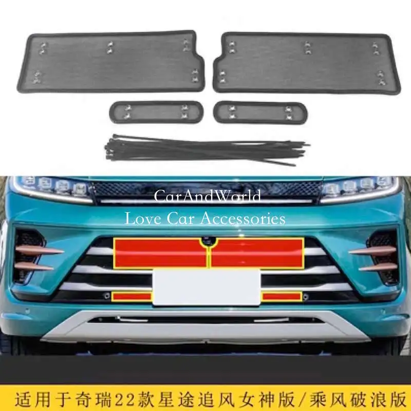 Grelhas-m-dias-inoxid-veis-para-Chery-Exceed-ET-i-inserir-rede-guarda ...