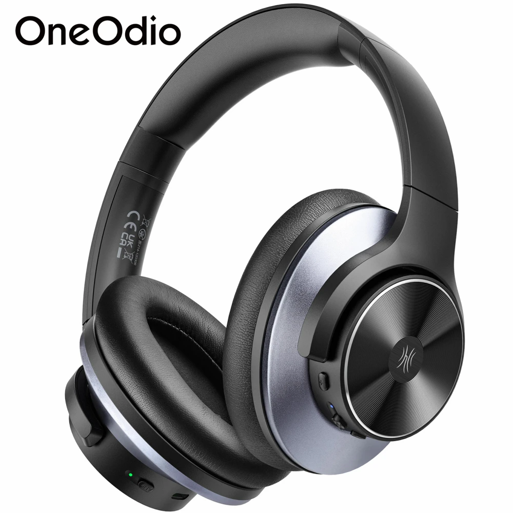 Oneodio Anc Wireless Bluetooth Headset A10 Over Ear Hybrid Active Noise ...