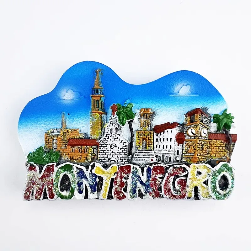 Montenegro-Balkans-Europe-Travelling-Souvenirs-Fridge-Magnets-Creative ...