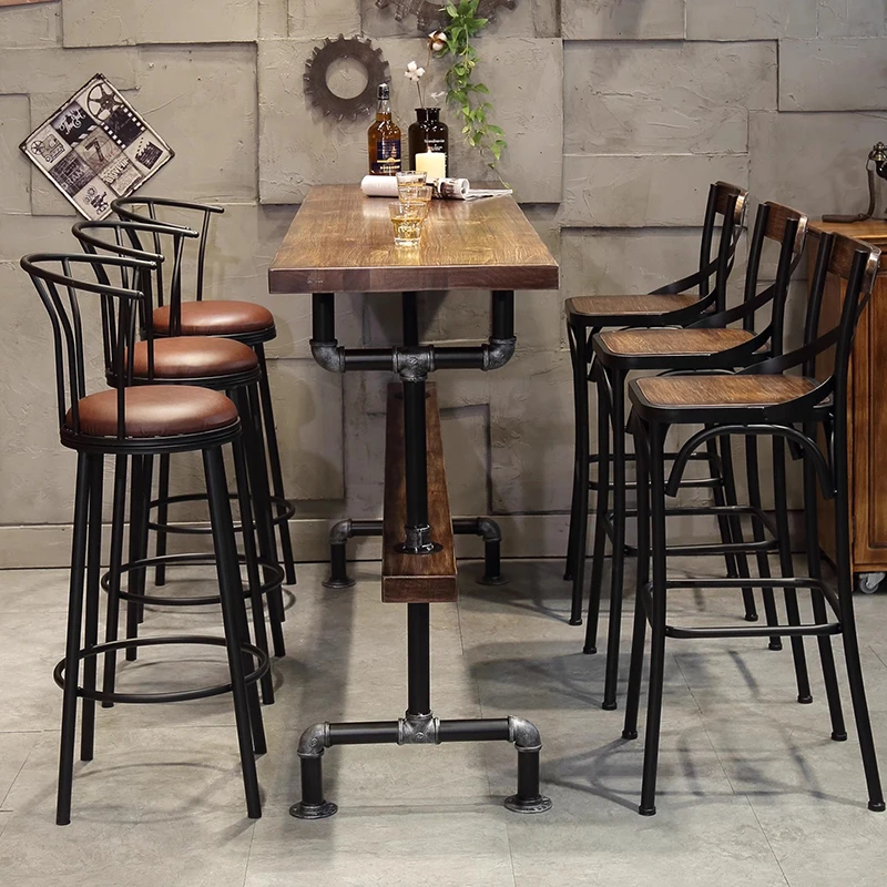 Bar Estilo Industrial: La Mesa Alta que Transformó Mi Cocina en un ...