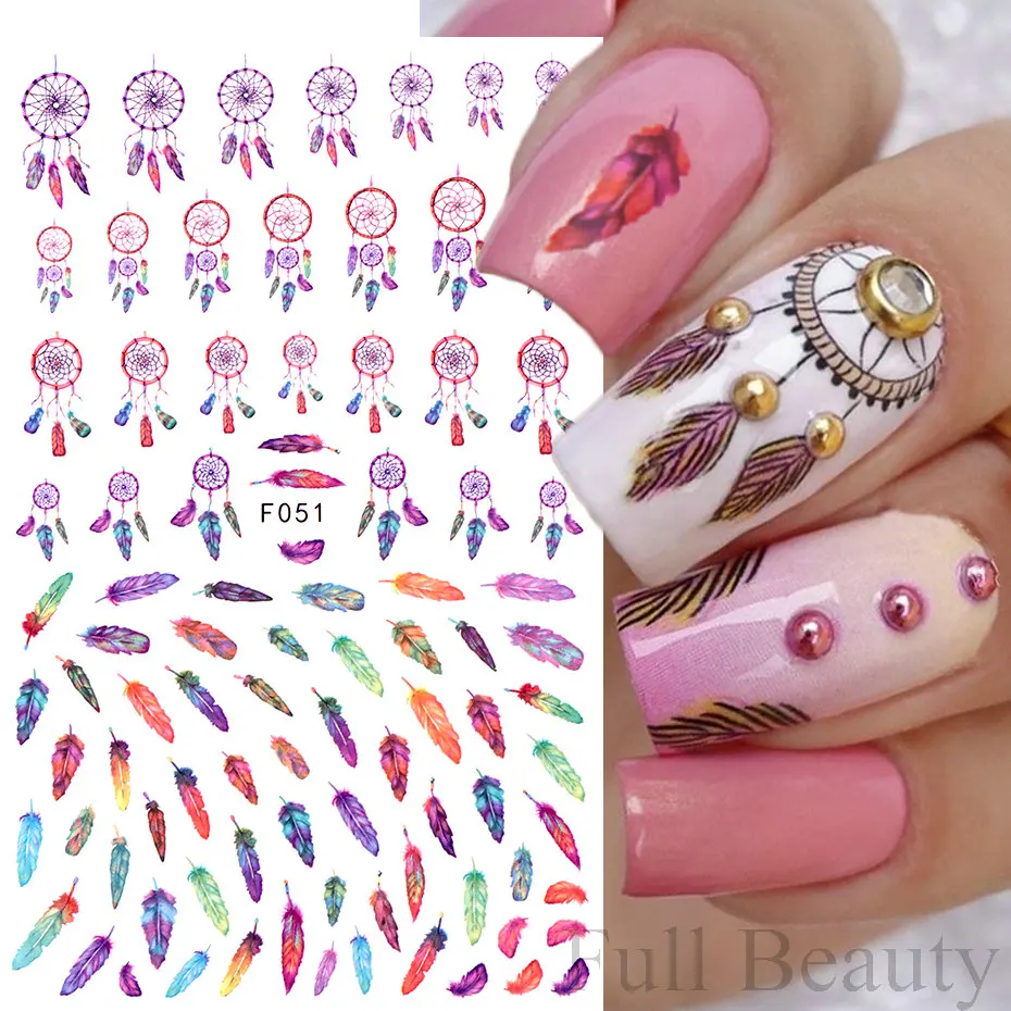 Dream Catcher Nail Design