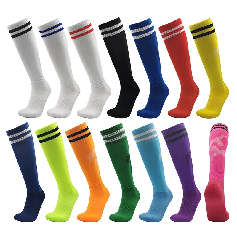 1-5-pairs-Adult-Child-Football-Socks-Soccer-Baseball-Stockings-Man ...