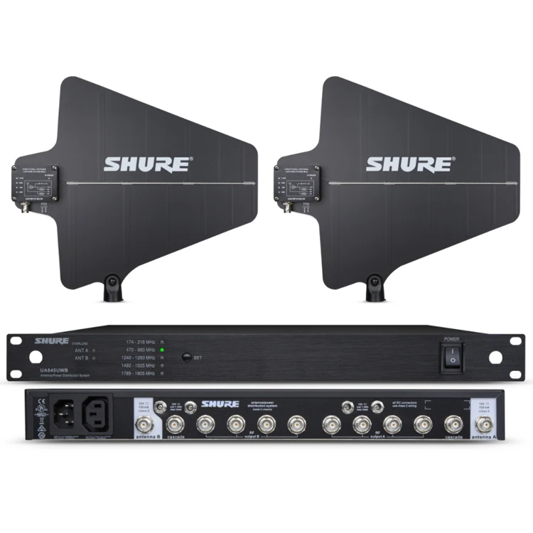 For-Shure-SHURE-UA844-845-Wireless-Microphone-Signal-Antenna-Amplifier ...