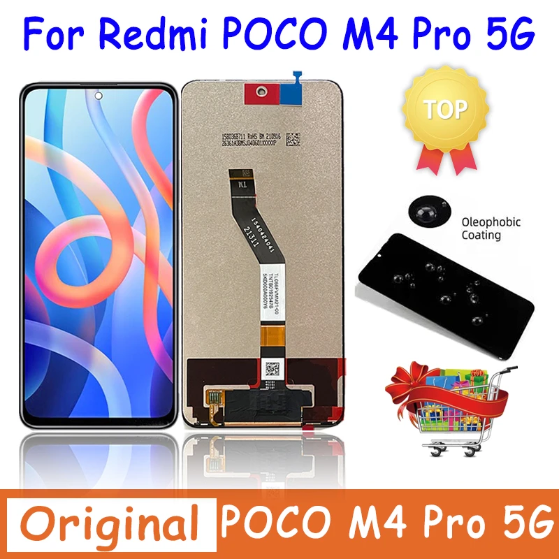 Lcd Screen Xiaomi Poco M4 Pro 5g Original | Xiaomi Poco M4 Pro 5g Display Screen - Mobile Phone ...