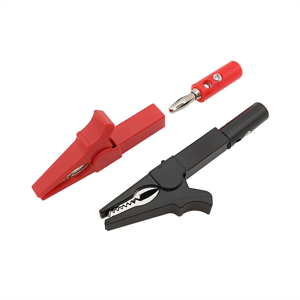Pince Crocodile de Test de batterie - C25442359 - 6 pièces - 55MM ...