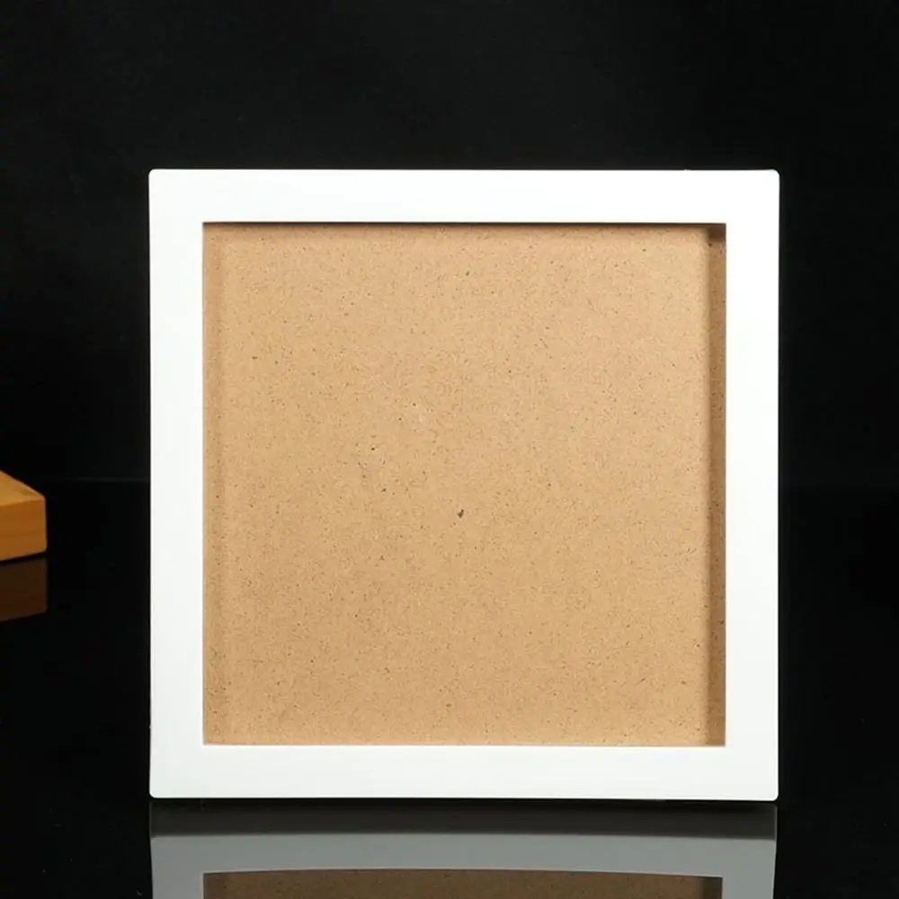 Round Square PVC Picture Frames With Stand Creative Gift DIY Picture ...