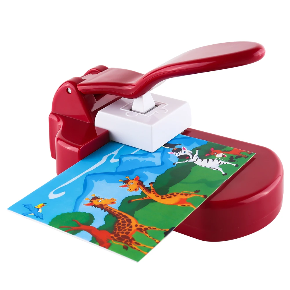 Red-Green-Creative-Jigsaw-Puzzle-Making-Machine-Picture-Photo-Cutter ...