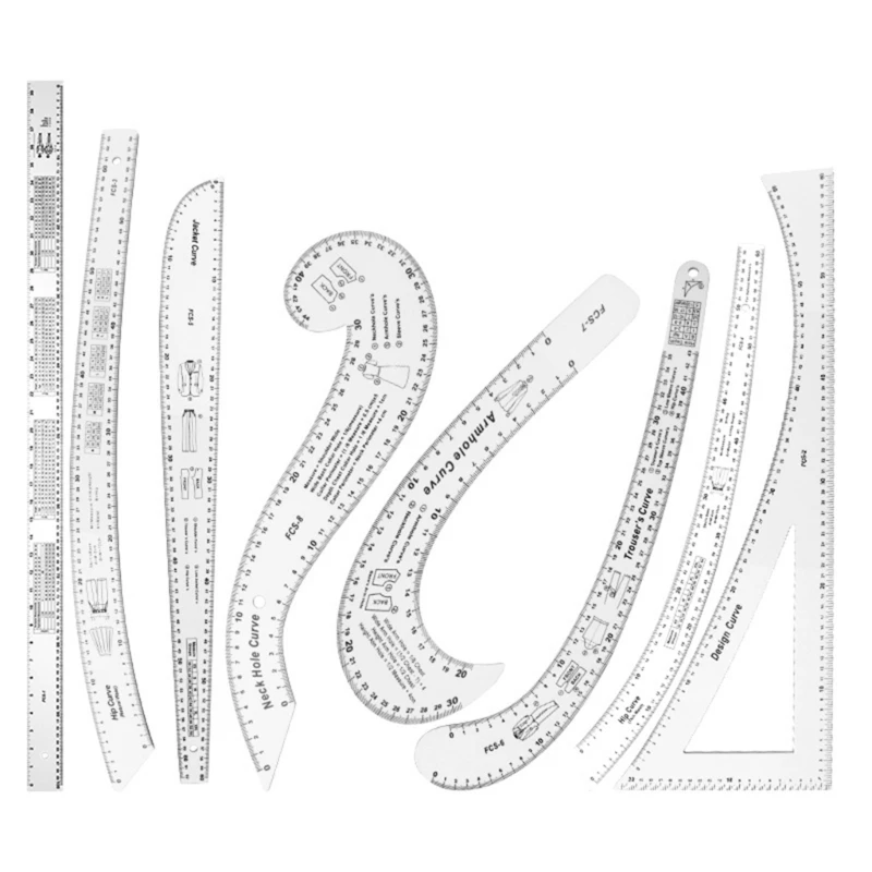 Acrylic-Patchwork-Ruler-Sewing-Ruler-Measure-Tailor-Ruler-Sewing-for ...