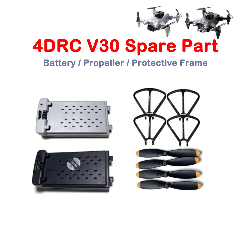 4DRC V30 Mini Drone Quadcopter Original Spare Part V30 Battery Part ...