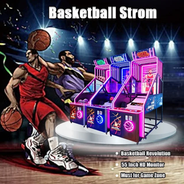 New High Quality Luxury Indoor Adult Street Shooting Basketball Arcade ...