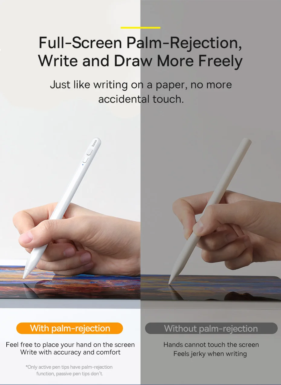 Baseus Magnetic Bluetooth Smooth Writhing Capacitive Stylus Pen For ...