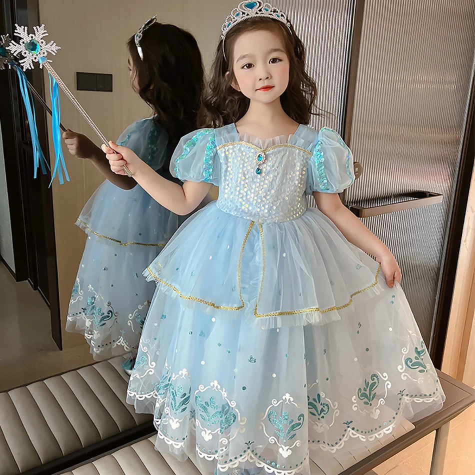 Blue Princess Costumes For Girls