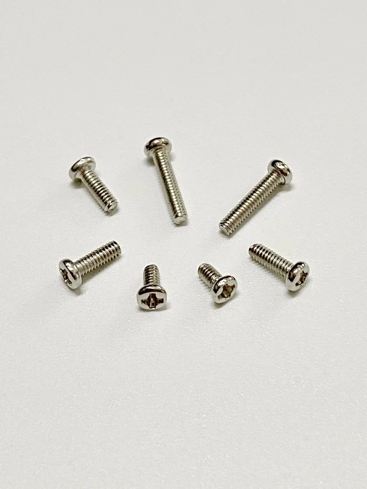 M2x0-4P-Mechanical-Thread-Iron-Nickel-Plated-Material-Disk-Head-Cross ...