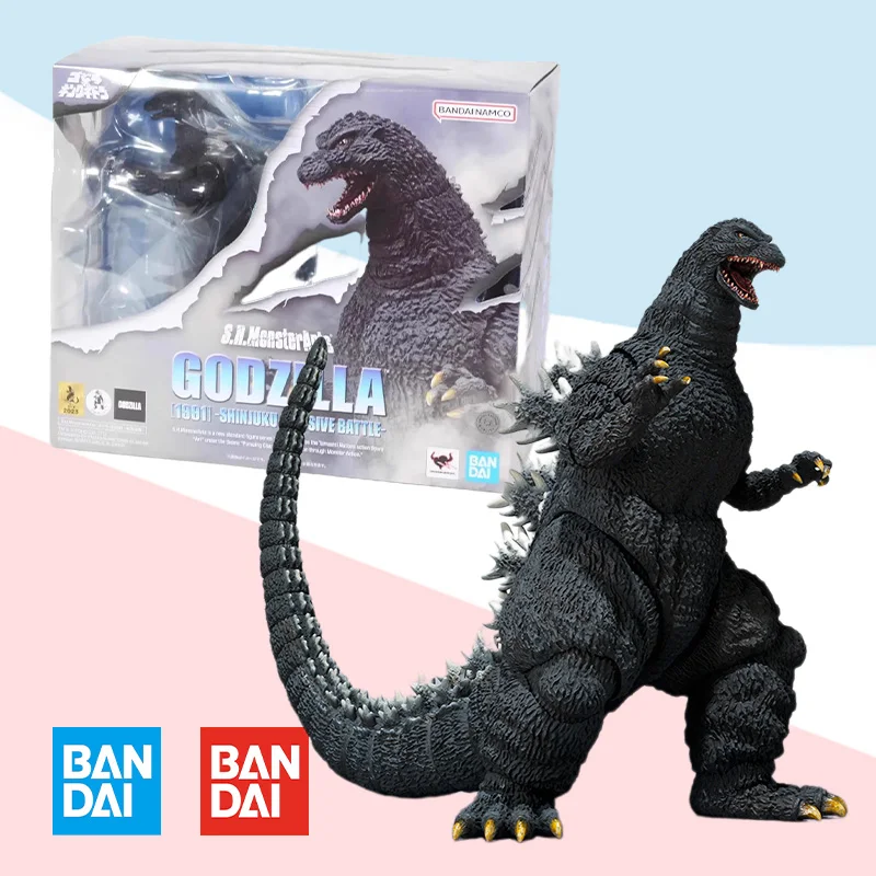 Bandai S.H.MonsterArts SHM GODZILLA 1991 SHINJUKU DECISIVE BATTLE full ...