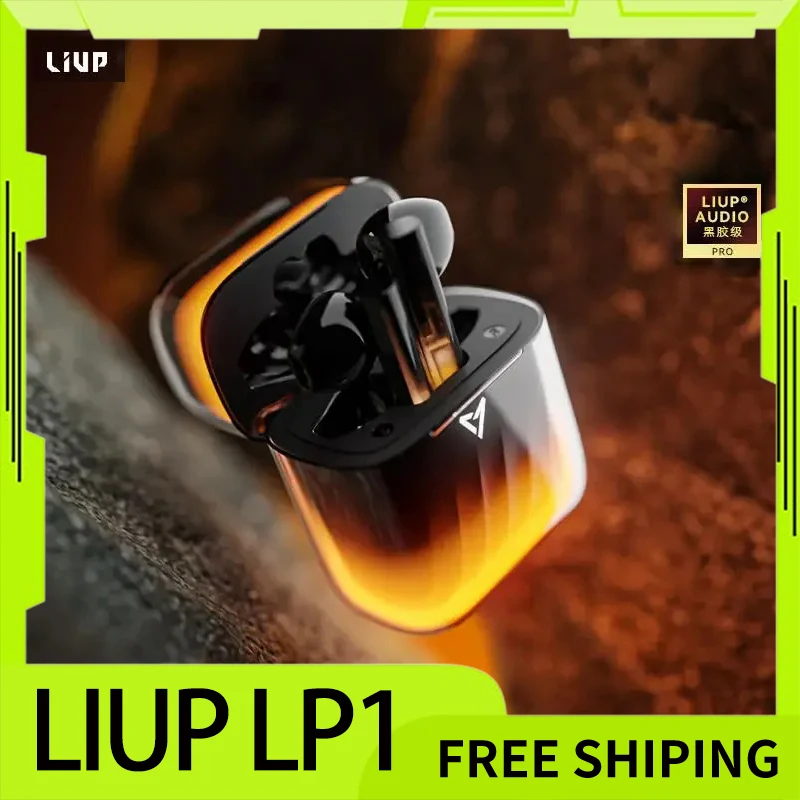 Liup-Lp1-Wireless-Earphones-Noise-Reduction-Luminous-Transparent-Night ...