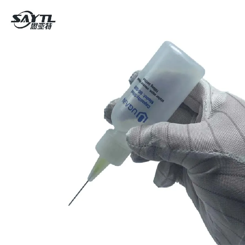 1pcs 50ml Plastic Industrial Alcohol Bottle With Needle Dropper Reagent ...