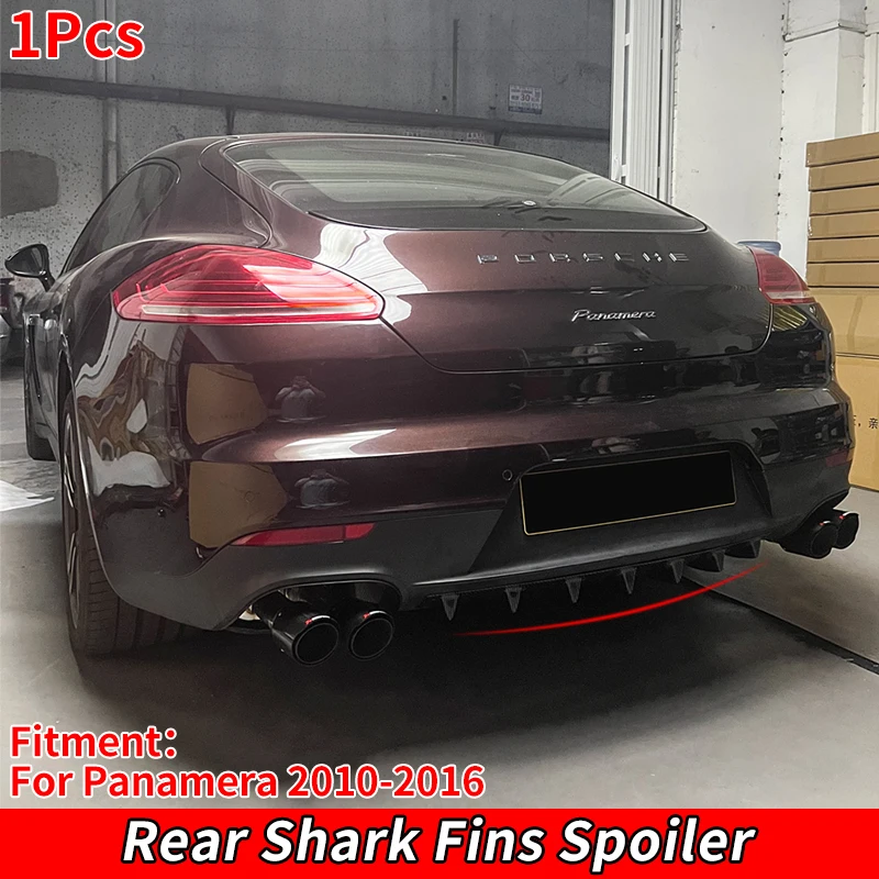 For Porsche Panamera 970 Carbon Fiber Car Rear Bumper Diffuser Rear ...