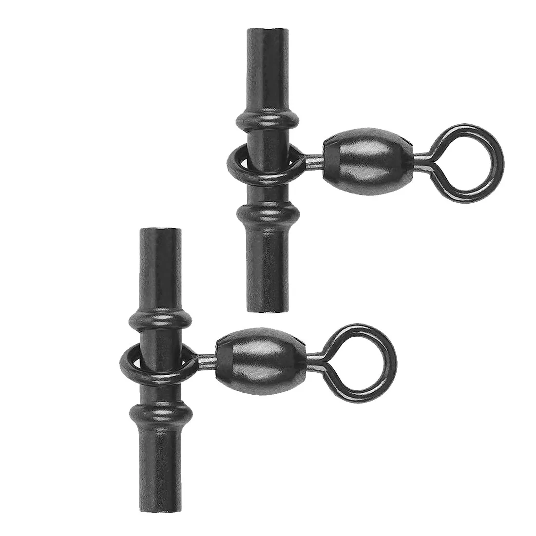 15Pcs-Fishing-Cross-Line-3-Way-Swivels-T-Shape-Crimp-Sleeve-Swivels-for ...