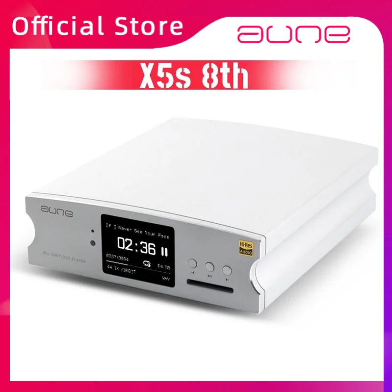 AUNE X5s 8th Anniversary Edition Music Digital Player Bluetooth Decoder ...