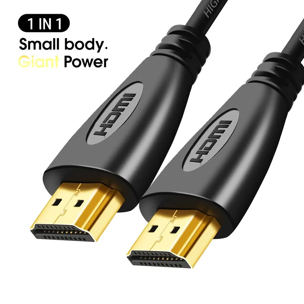 HDMI Compatible Cable Video Cable Gold-Plated 1.4K1080P 3D Cable For ...