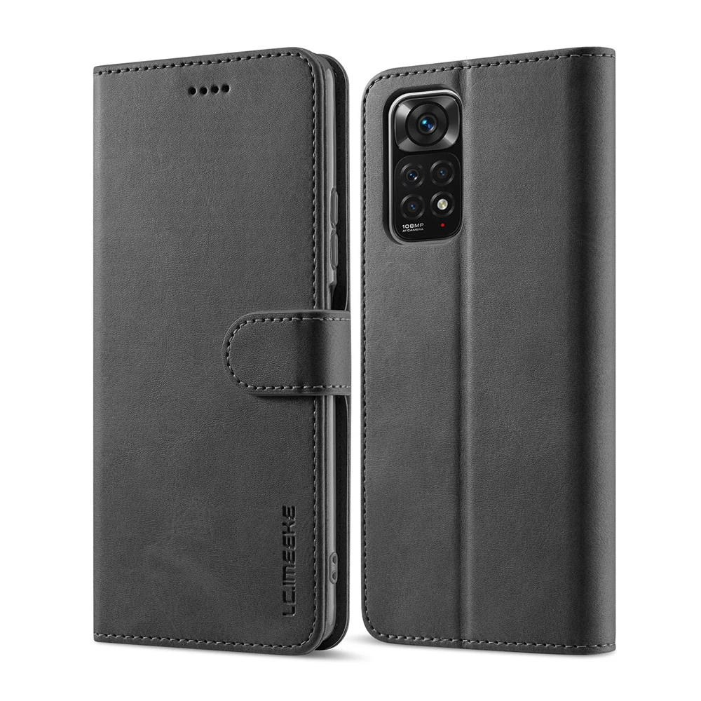 Redmi Note 11 Case Leather Wallet Flip Cover Redmi Note 11s Phone Case ...