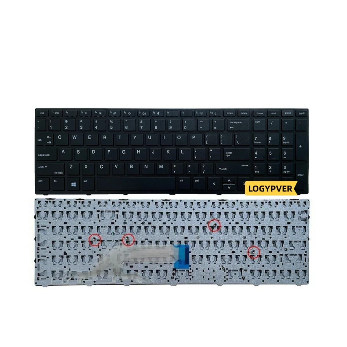 Laptop Backlit Keyboard For HP Probook 450 455 470 G5 650 G4 650 G5 US ...