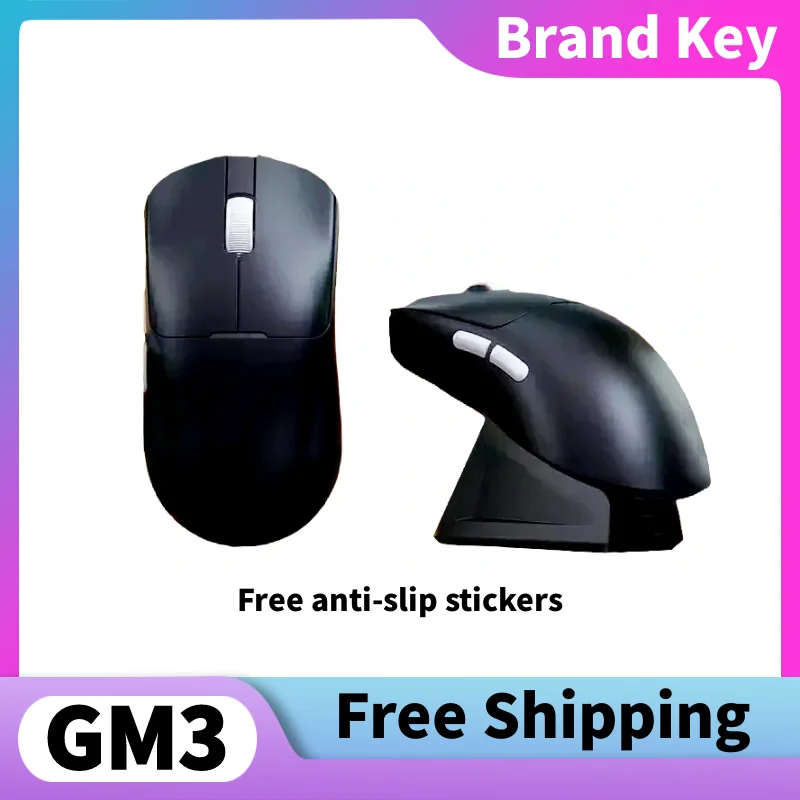 LEOBOG GM3 Wireless Mouse GM3SE GM3Pro Three Mode PAW3311 Ergonomics ...