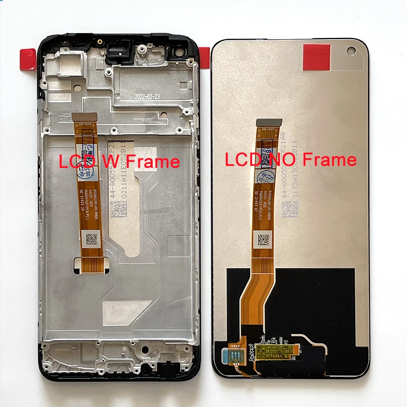 6.6" Original For Oppo Realme 9i Rmx3491 Lcd Display Screen Frame Touch ...