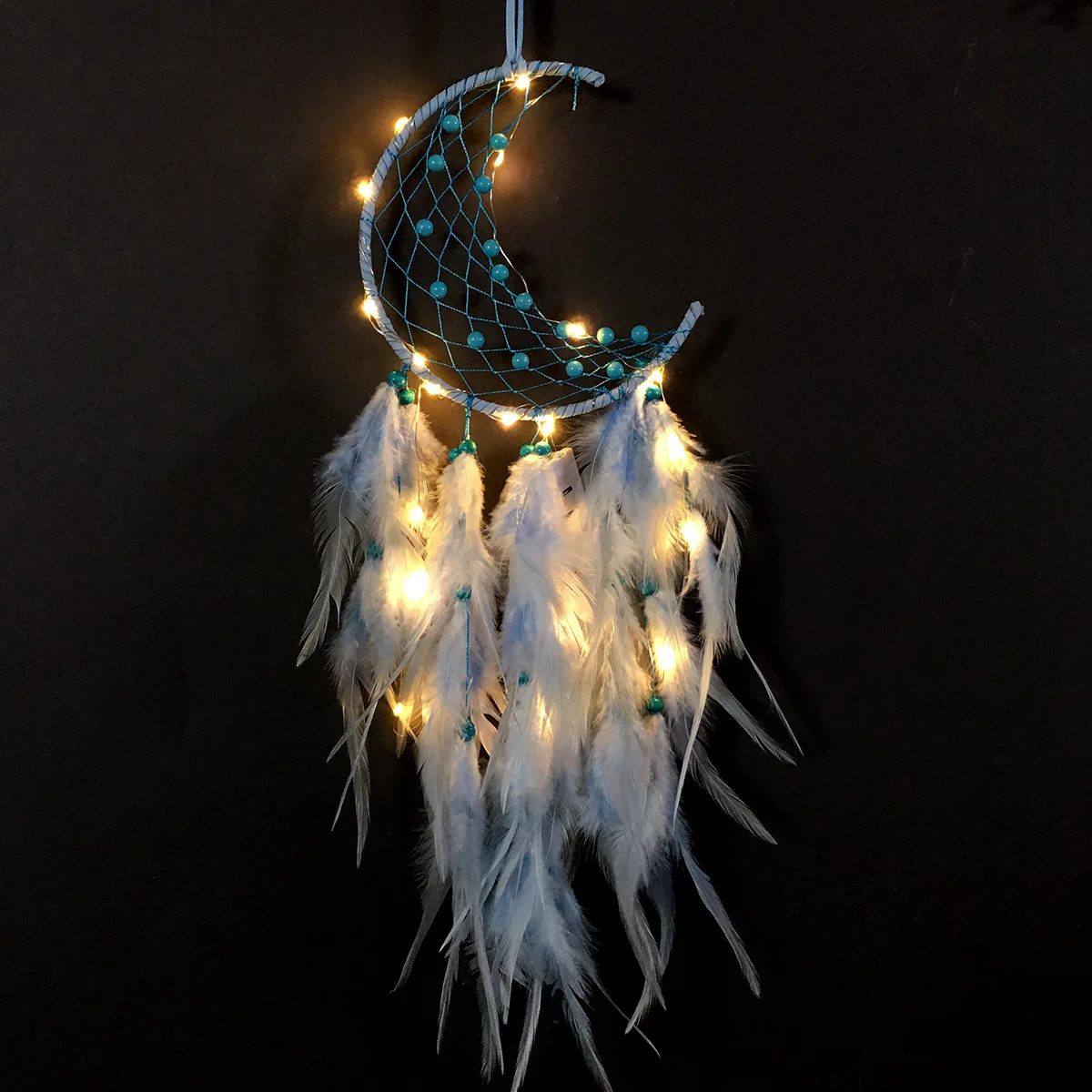 diy-kit-electronic-Dream-catcher-hand-woven-wall-hanging-lamp-gift ...