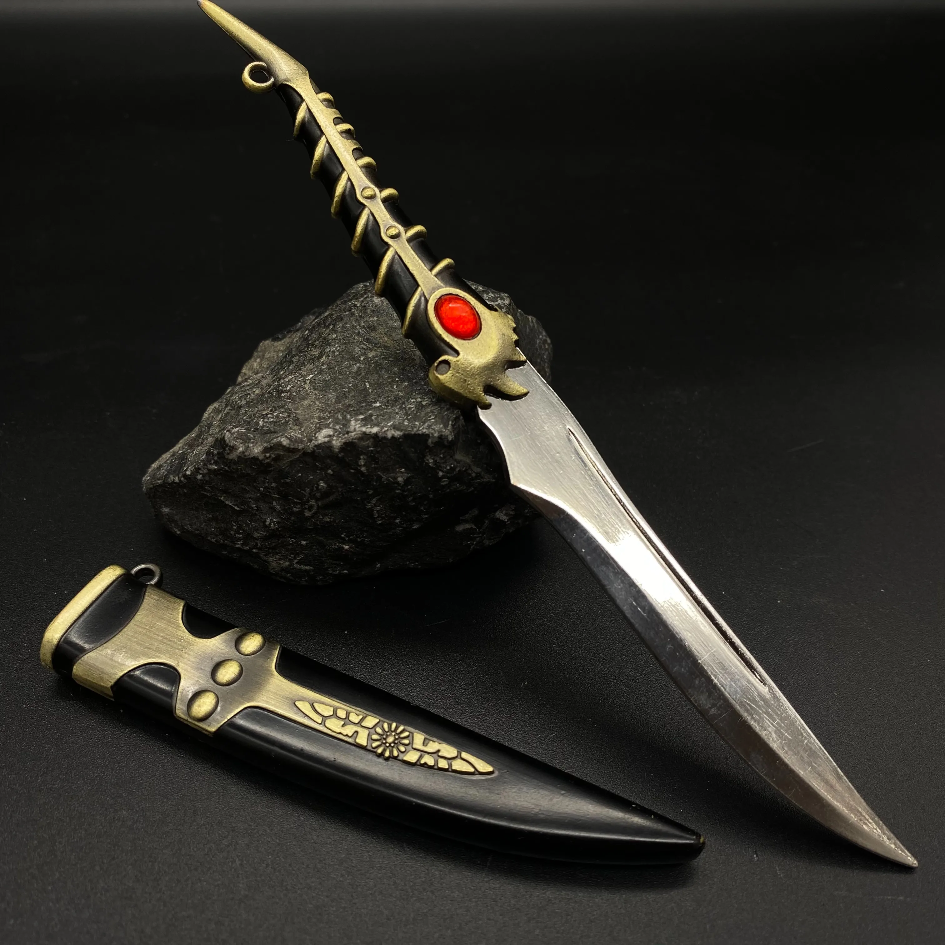 22cm Valyrian Steel Catspaw Dagger Game Littlefinger of Thrones Arya ...