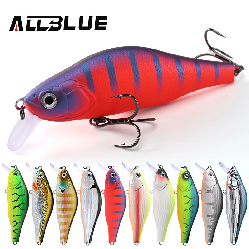 ALLBLUE HUNCH 105SP SR Fishing Lure Shad 105mm 28.5g Suspend Wobbler ...