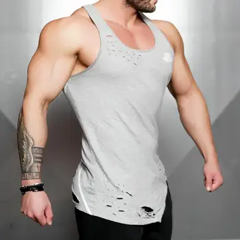 Rips Longline Men's Gym & Workout Tank Top - Men's Fitness Apparel, Men ...