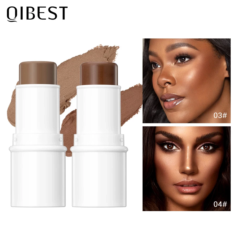 QIBEST-Highlighter-Makeup-Contouring-Bronzer-For-Face-Contour-Stick ...
