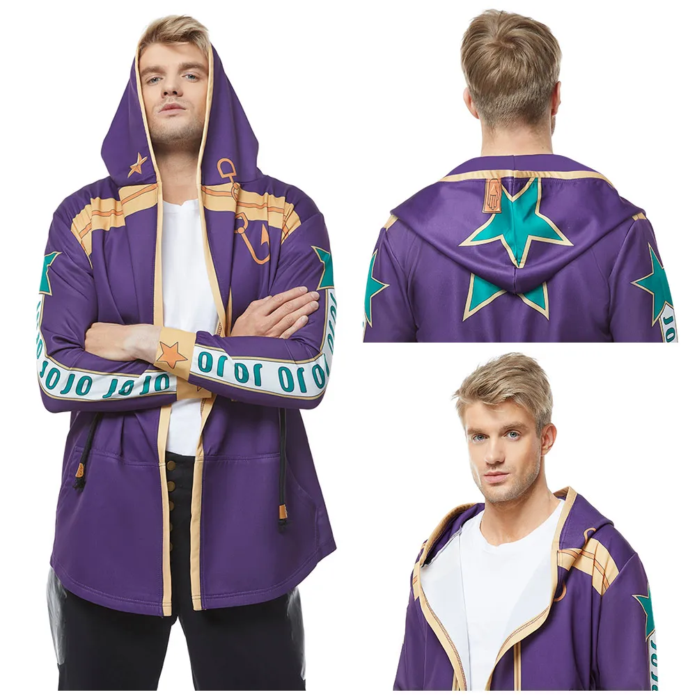 Anime-JoJo-tuhaf-macera-ta-okyanus-Kujo-Jotaro-Cosplay-Hoodie-ceket ...