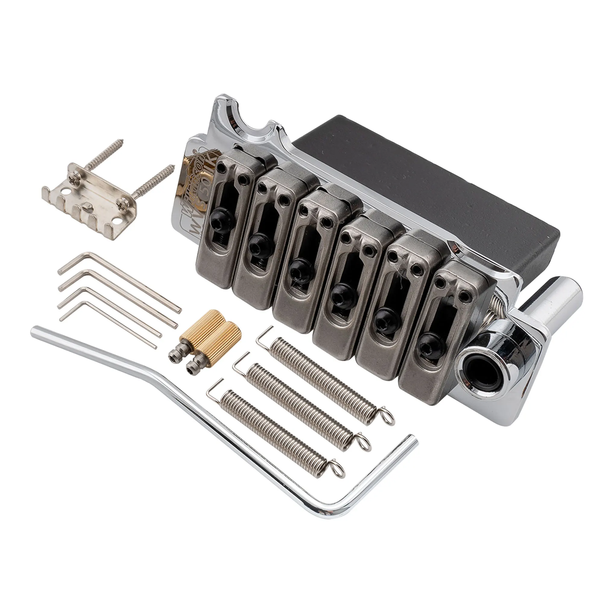 Wilkinson WVS50IIK 52.5mm 2-Point Tremolo Bridge with Stainless Steel ...
