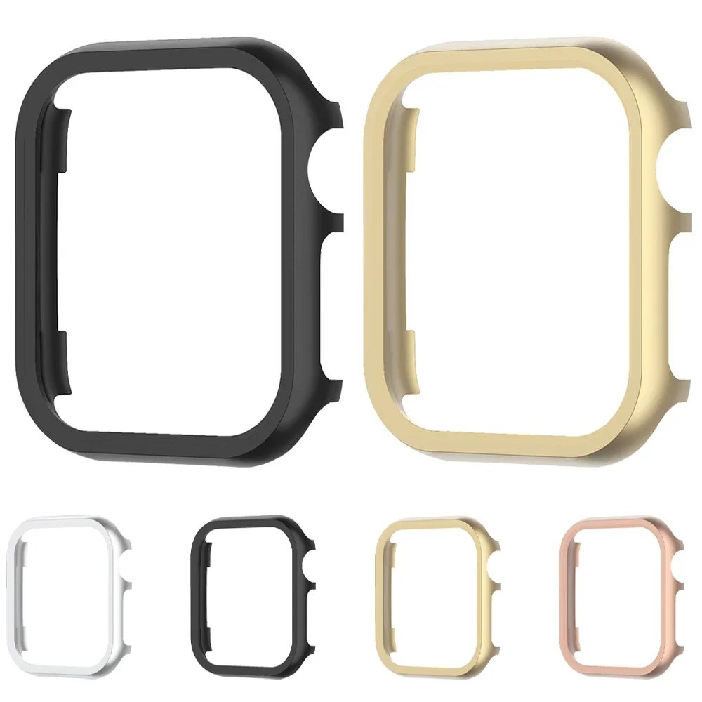 Metal Case for Apple Watch Series 9 8 7 41mm 45mm Aluminium Alloy ...