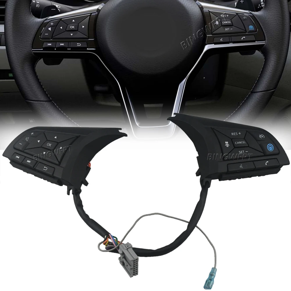 Steering-Wheel-Button-Switch-For-Nissan-Note-Epower-2018-2019-2020 ...